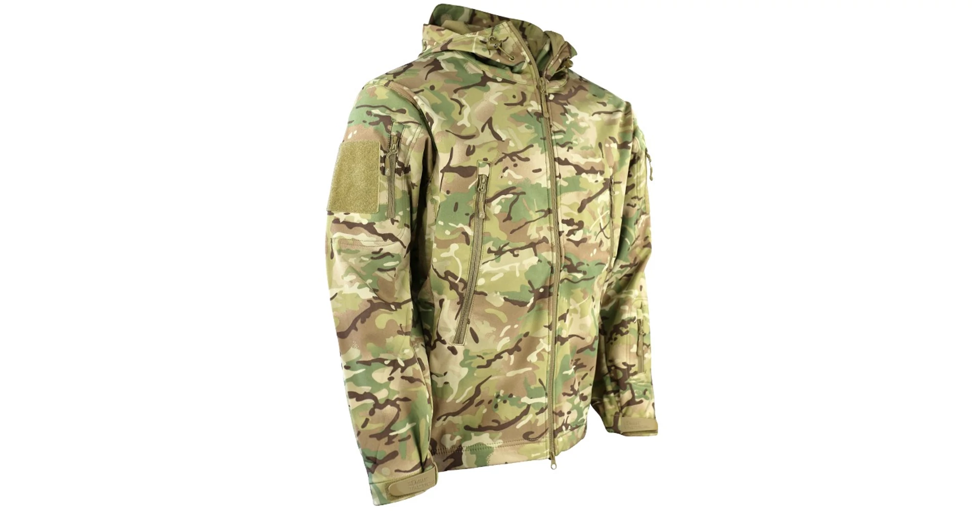 Kombat Tactical® - PATRIOT Tactical Soft Shell Jacket - BTP - Soft ...